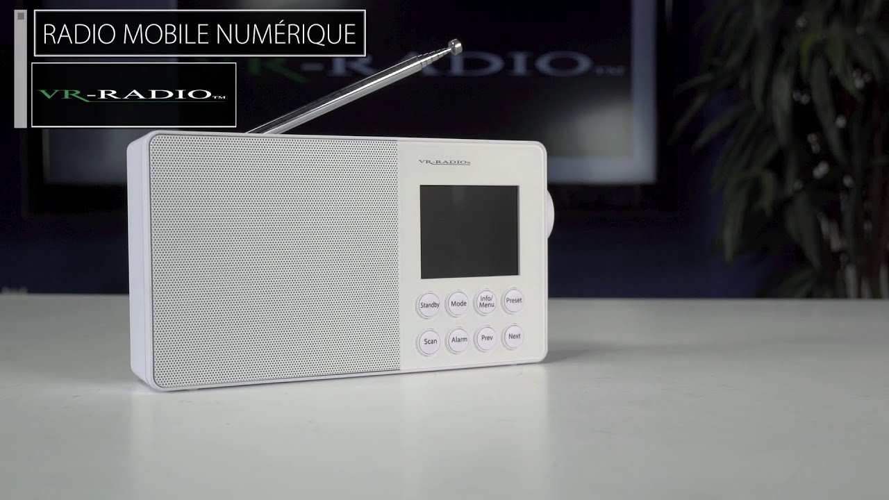 RADIO MOBILE DOR-310 BLANC - DAB+ et FM - [PEARLTV.FR] - YouTube