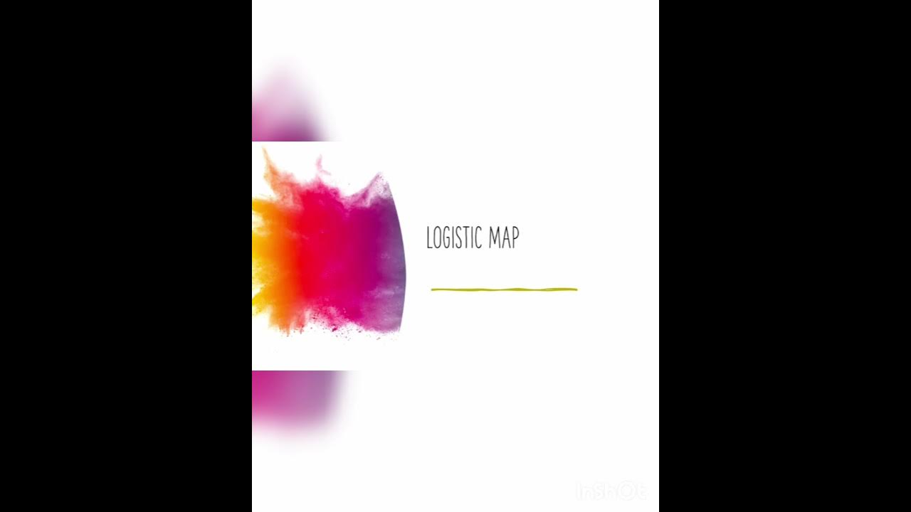 logistic map using python - YouTube