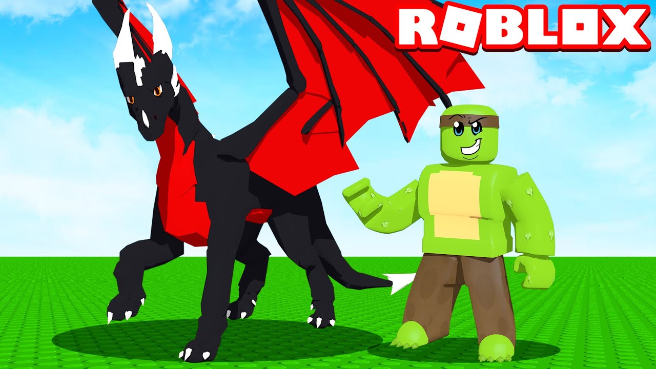 BECOMING A DRAGON IN ROBLOX... - YouTube