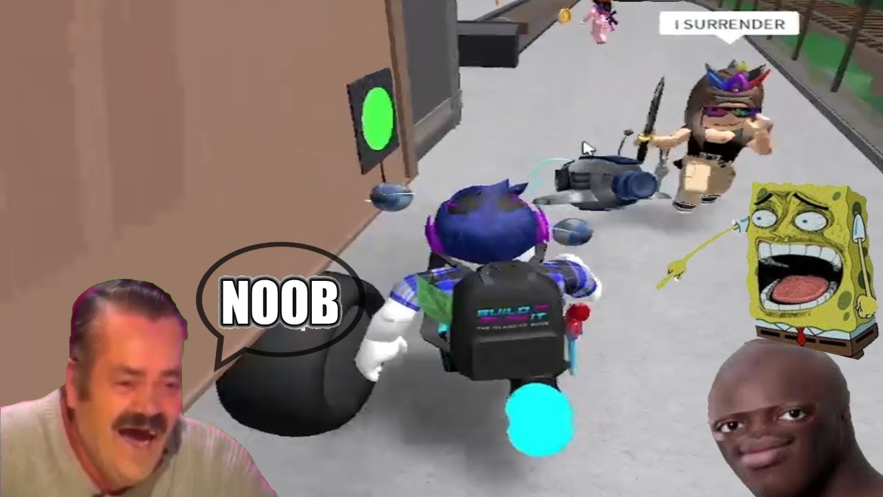 When NOOB Plays Roblox - YouTube