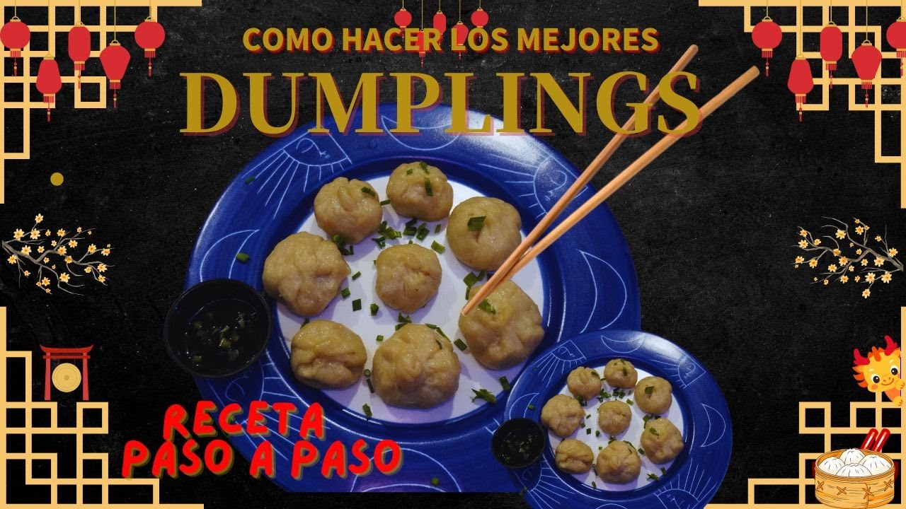 Dumplings Caseros Fáciles y Deliciosos: Receta Rápida Paso a Paso - YouTube