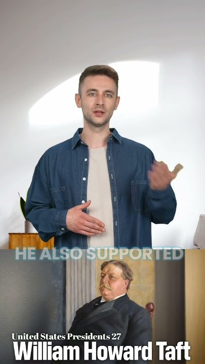 William Howard Taft United States Presidents 27 #history #youtubeshorts ...
