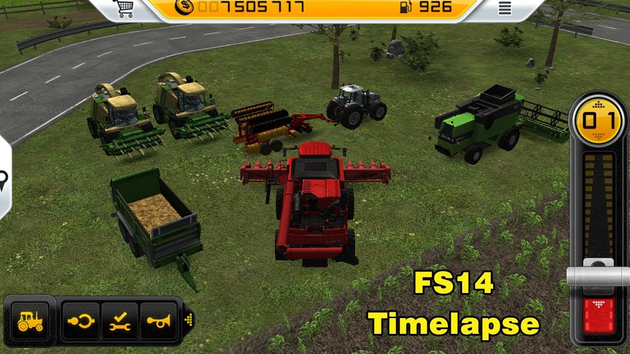 Fs14 Farming Simulator 14 - Timelapse #56 - YouTube