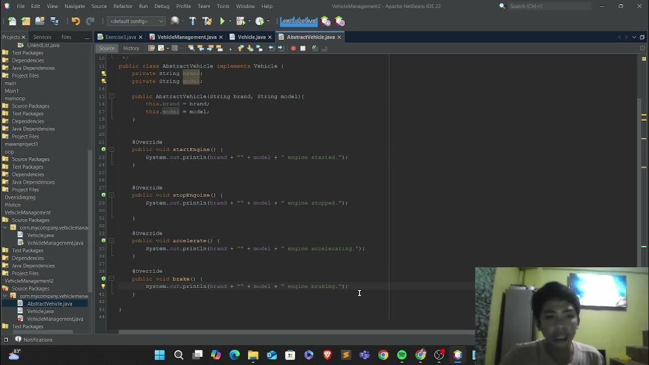 MODULE 3 LESSON 3| ABSTRACTION AND INTERFACES - YouTube