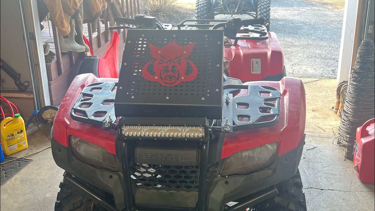 First ride with the radiator relocation kit. Everyone gets stuck - YouTube