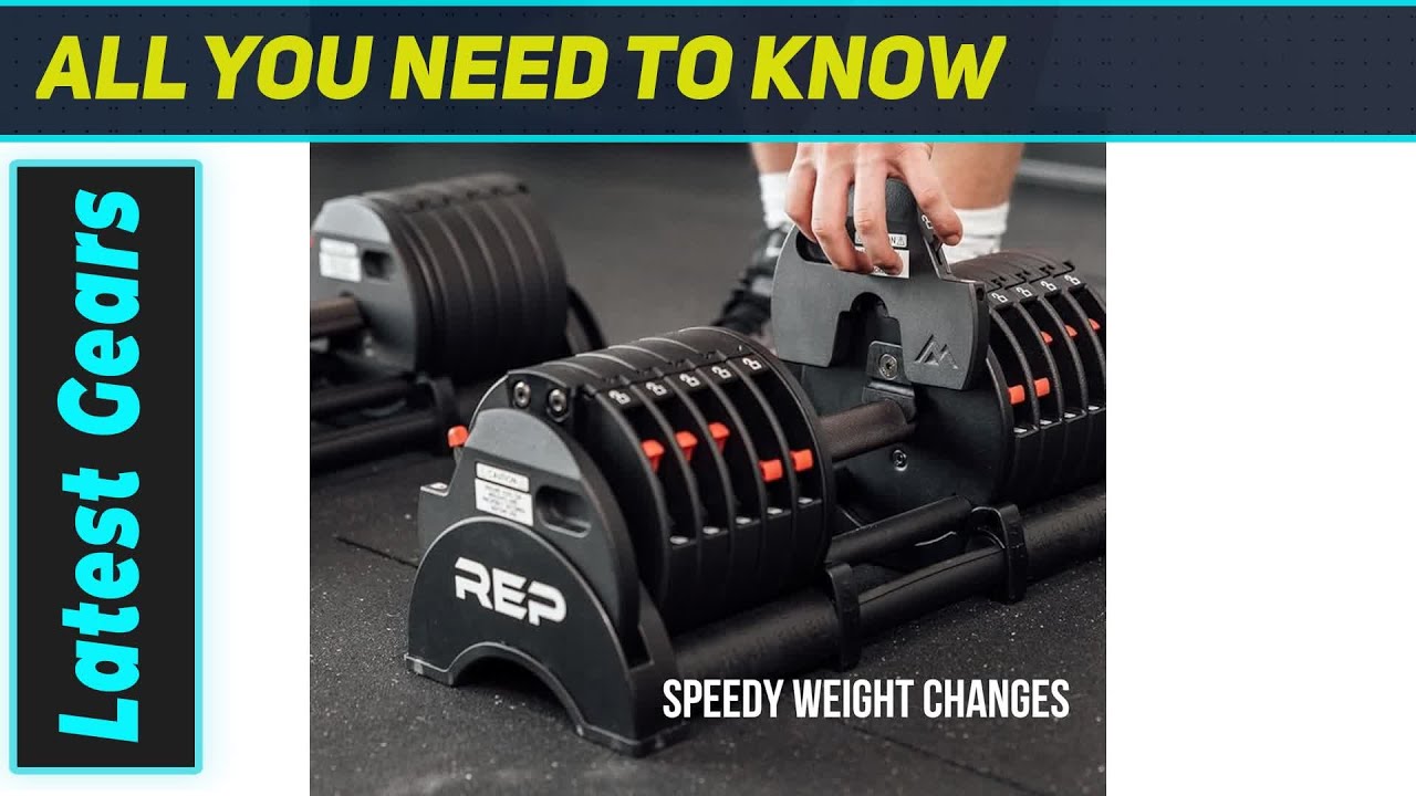 REP Quickdraw Adjustable Dumbbells: The Ultimate Space-Saving ...