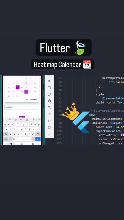 HeatMap Calendar ~FLUTTER Inspired by GitHub contribution chart which includes traditional mode ...