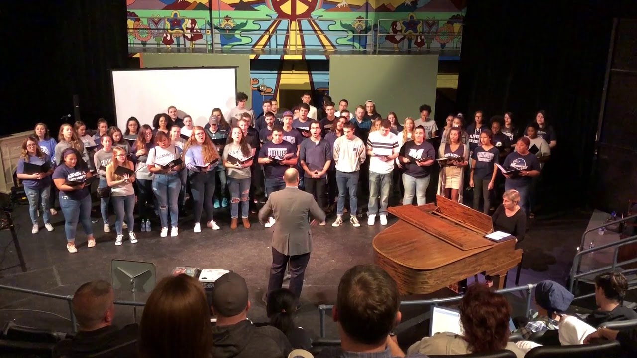 Monmouth University Music & Theatre Choir: Open House 2018 - YouTube