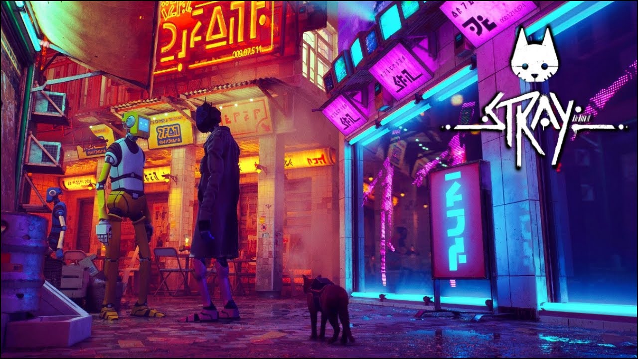 Cat Is Outside - Stray Gameplay #3 - YouTube