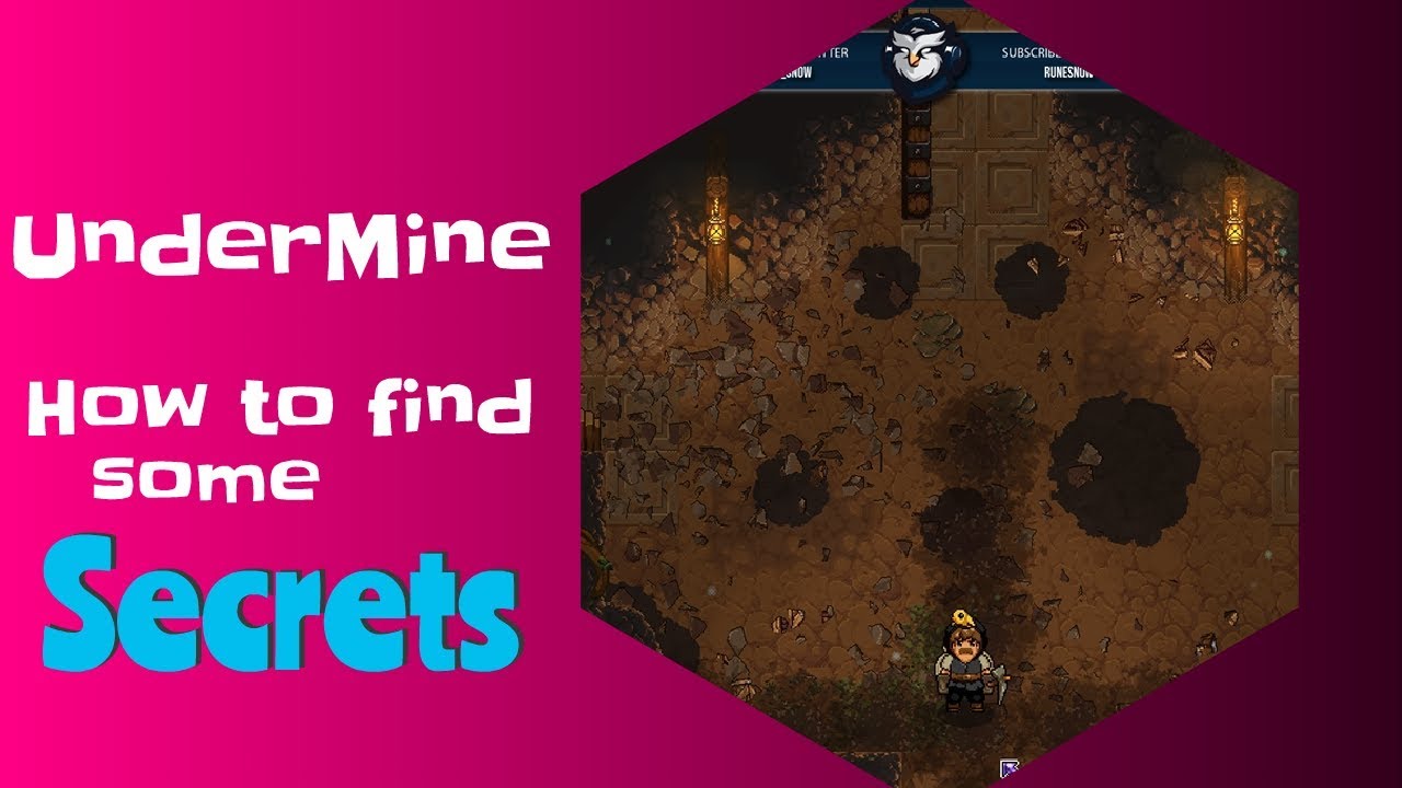 UnderMine How To Find Some Secrets YouTube undermine-how-to-find-some-secrets-youtube