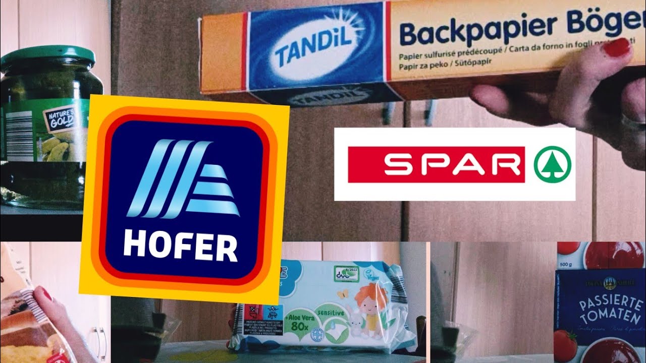 HOFER & SPAR HAUL - Cijene namirnica u Sloveniji 2023. - YouTube