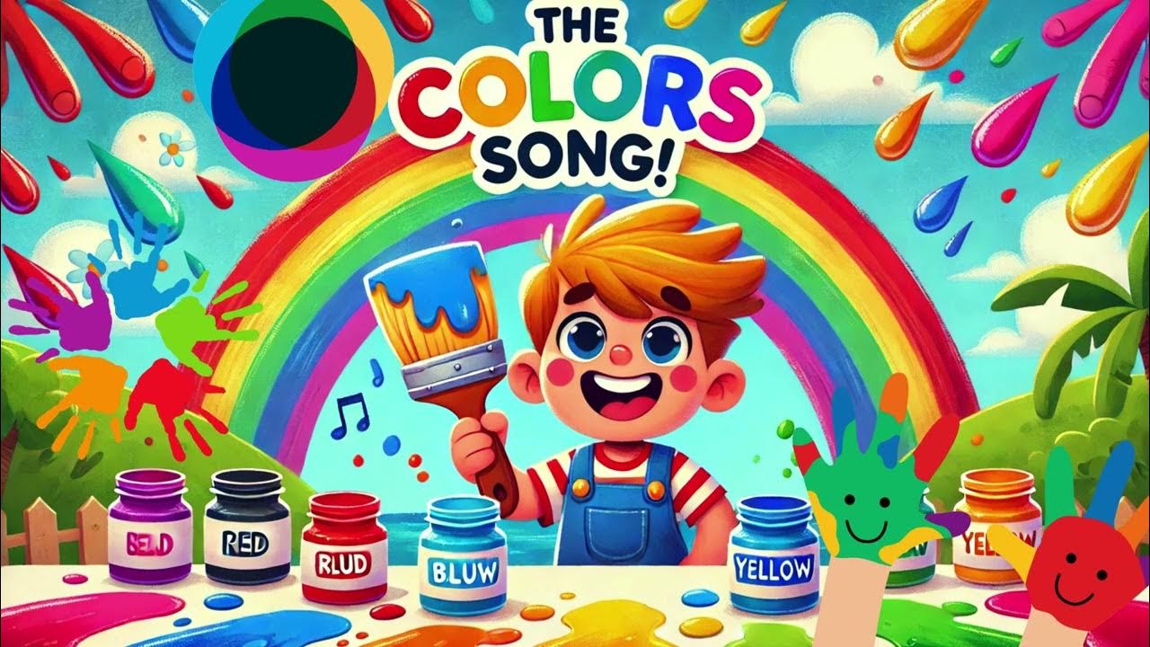 The Colors Song! 🎨 Fun and Educational Kids Song about Colors - YouTube