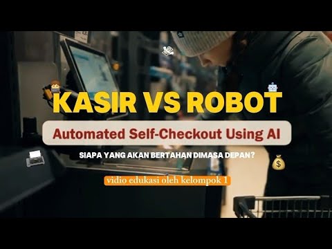Kasir Vs Robot - Siapa yang akan bertahan dimasa depan? [ Tugas Bahasa ...