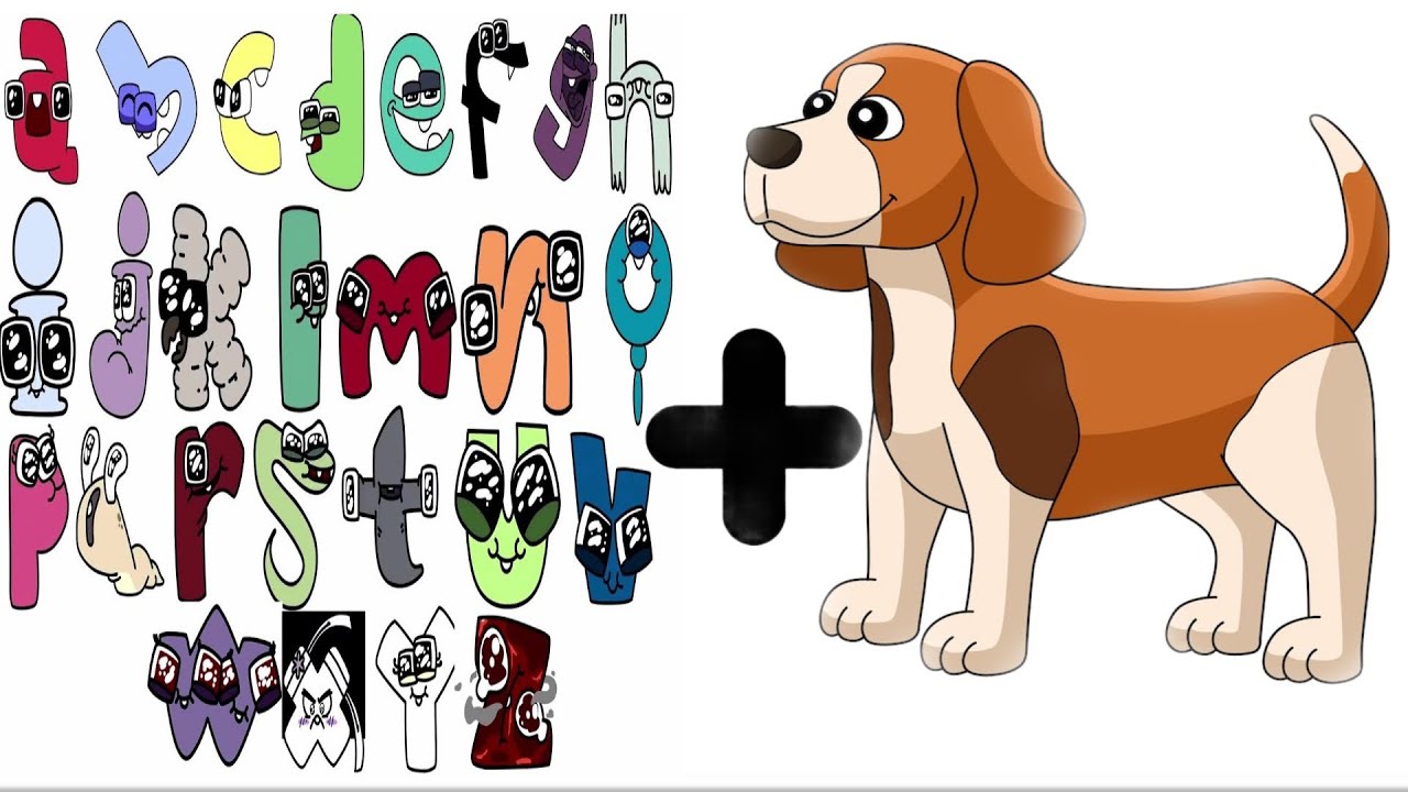 Alphabet lore + dog = ??? #animationmeme #part2 - YouTube