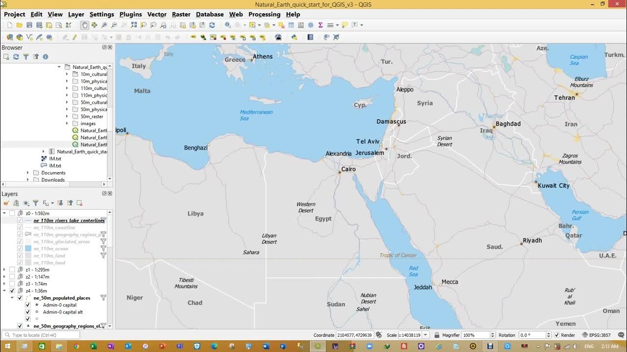 6 Making a Final Map using QGIS - YouTube