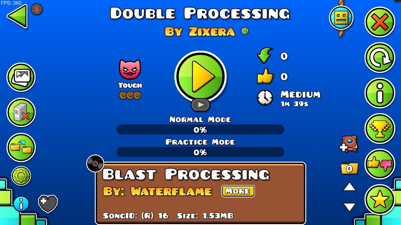 Double Processing, Verified || Geometry Dash - YouTube