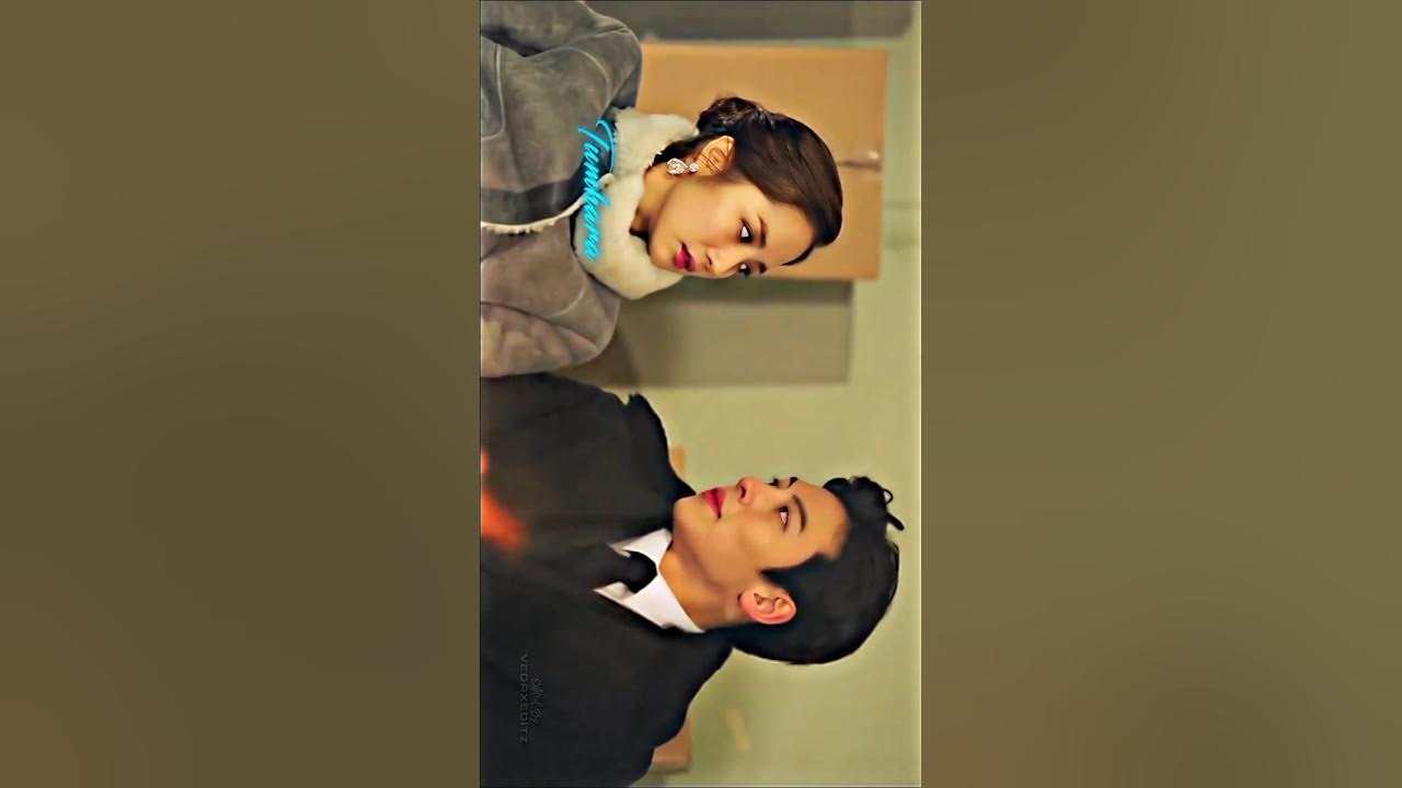 A Romantic Kiss🤭| His Granny Reaction😂| Time To Fall In Love 🥀 #shorts #kiss #love #kdrama - YouTube