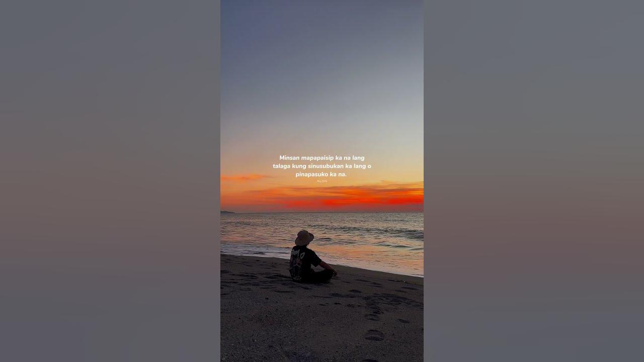 Minsan mapapaisip ka na lang talaga kung sinusubukan ka lang o ...