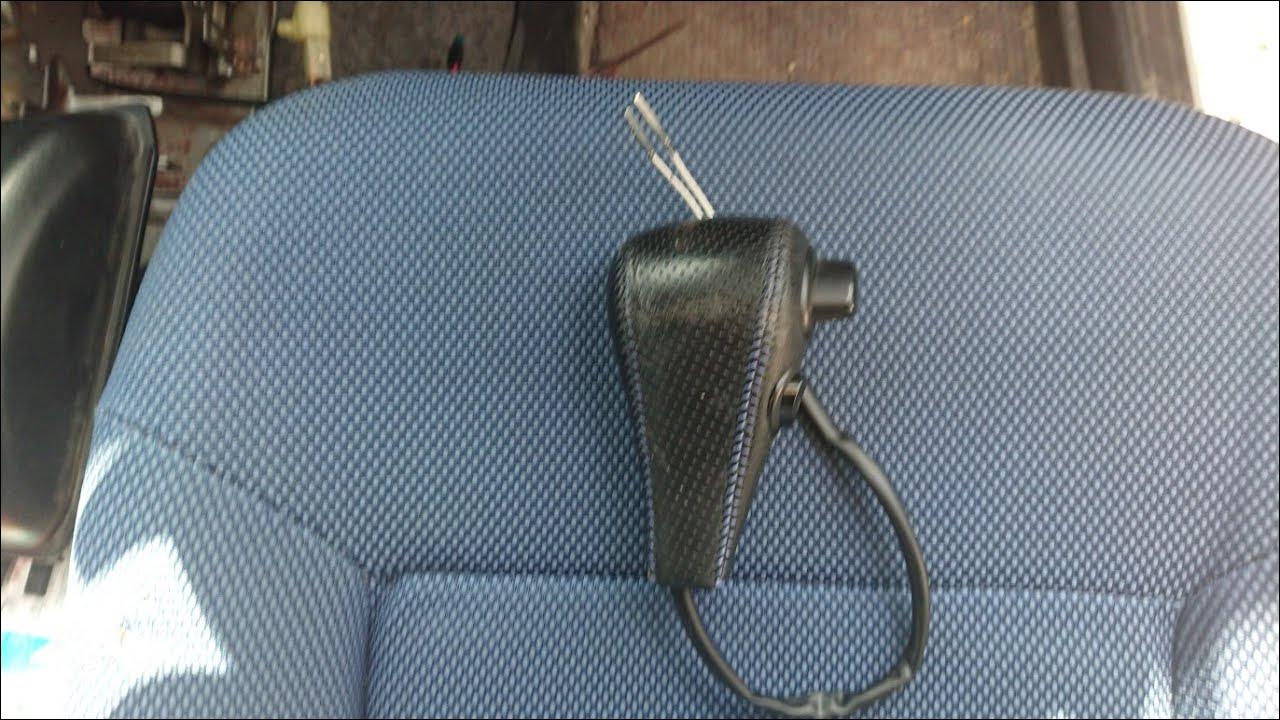 ジムニーJB23 4型ATシフトノブとっちゃいました - YouTube