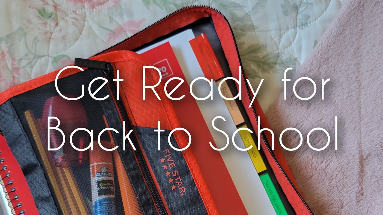 Get Ready for Back to School: Binder & Homework Caddy Prep ...