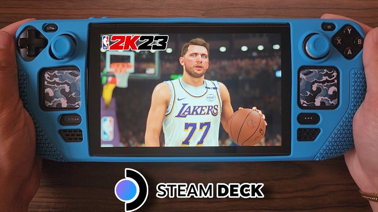 NBA 2K23 PC MOD Steamdeck Gameplay | Steam OS - YouTube