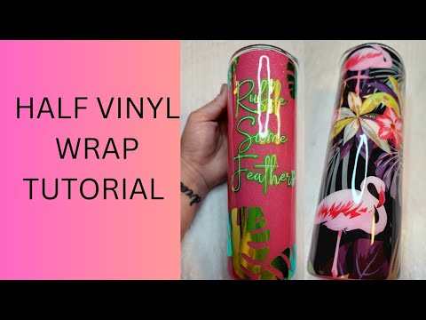 Half vinyl wrap - YouTube