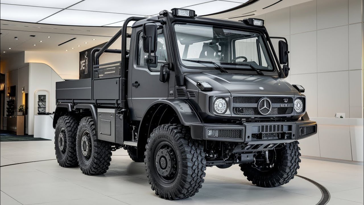 2025 Mercedes-Benz Unimog U 2450 8x8 – The Ultimate Off-Road Beast ...