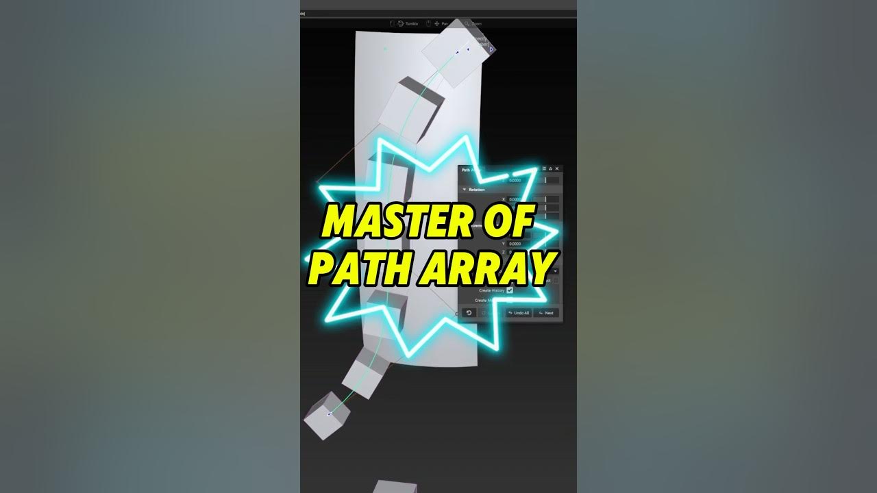 Autodesk Alias Tutorial: Master of Path Array - YouTube
