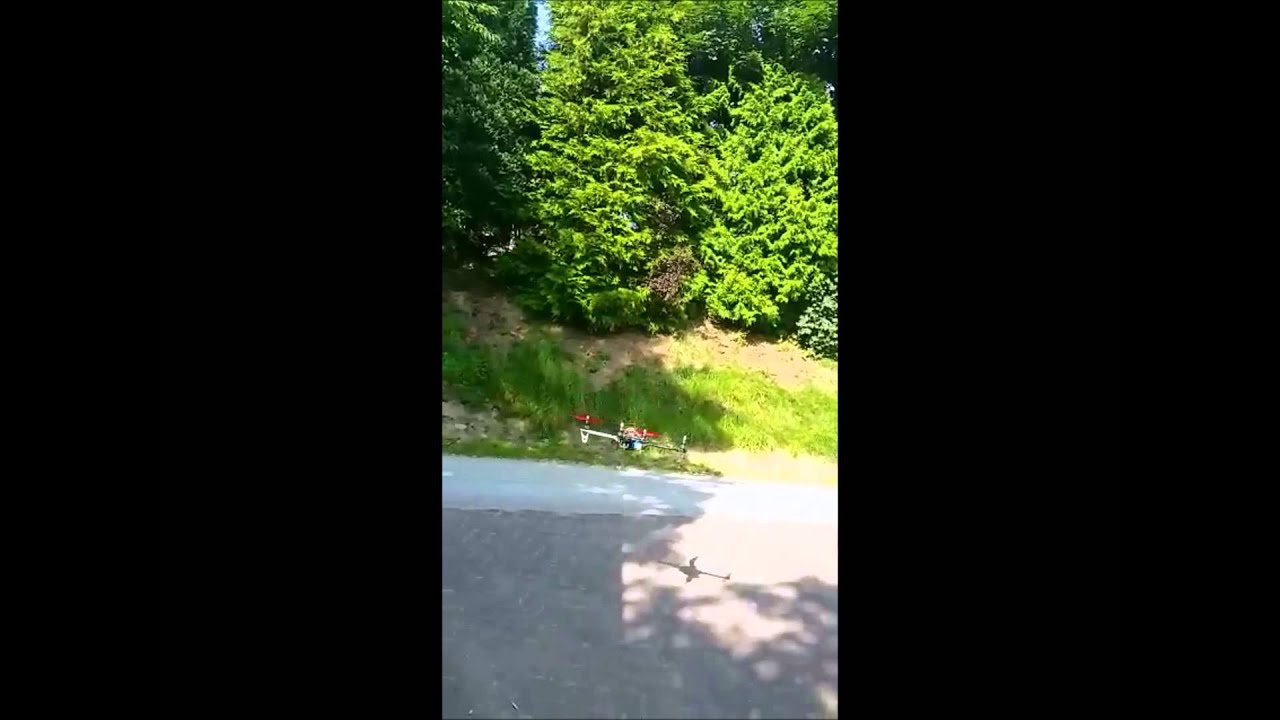 Erster kurzer Test des LC-136 Copter Controllers - YouTube