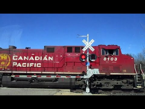 CP 8103 East CPKC 646 Filmed In Welch Township MN Awesome Horn (4-12-2024) - YouTube
