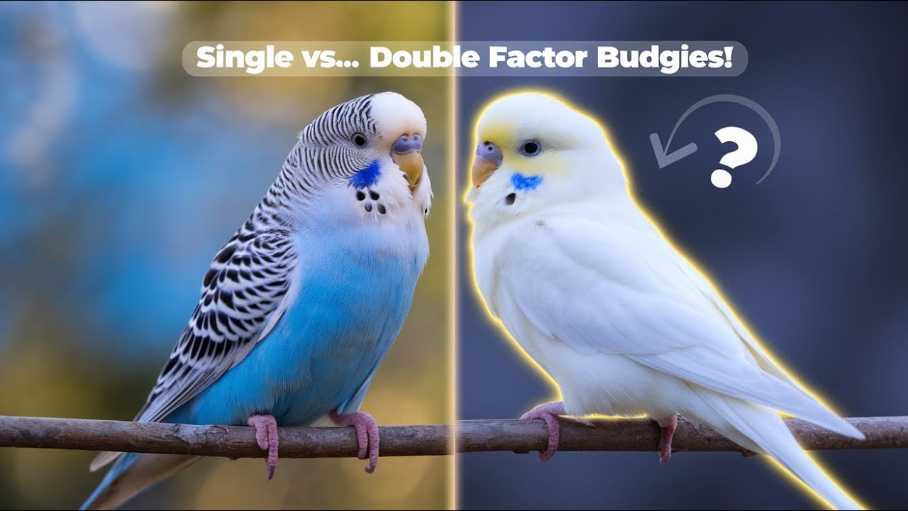Discover the Genetics Behind Budgies: Single vs. Double Factor ...