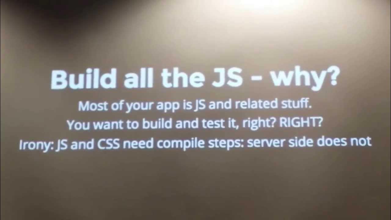SydJS June 2013 - Jerkins CI & JavaScript - YouTube