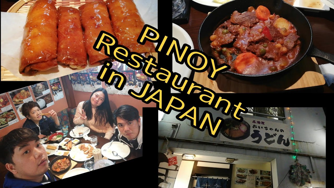 FILIPINO RESTAURANT IN JAPAN - YouTube