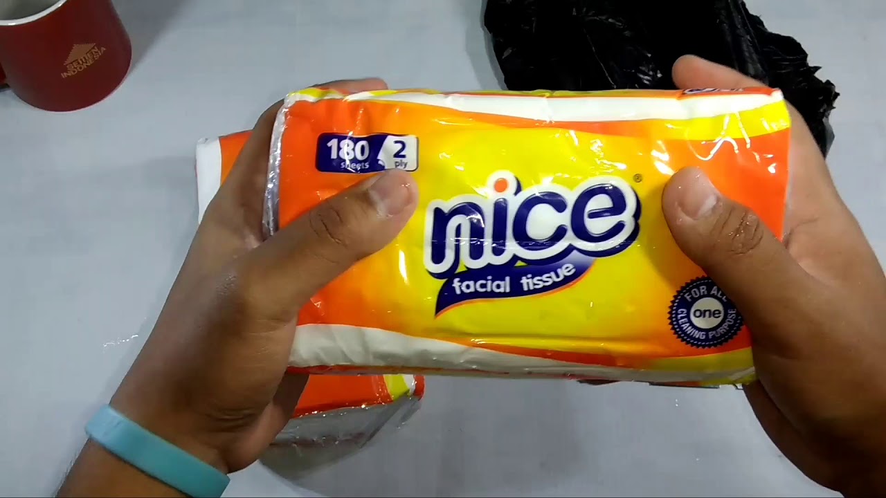 Unbox 14 || Unboxing Tissue dikasih Gratis dari Shopee - YouTube