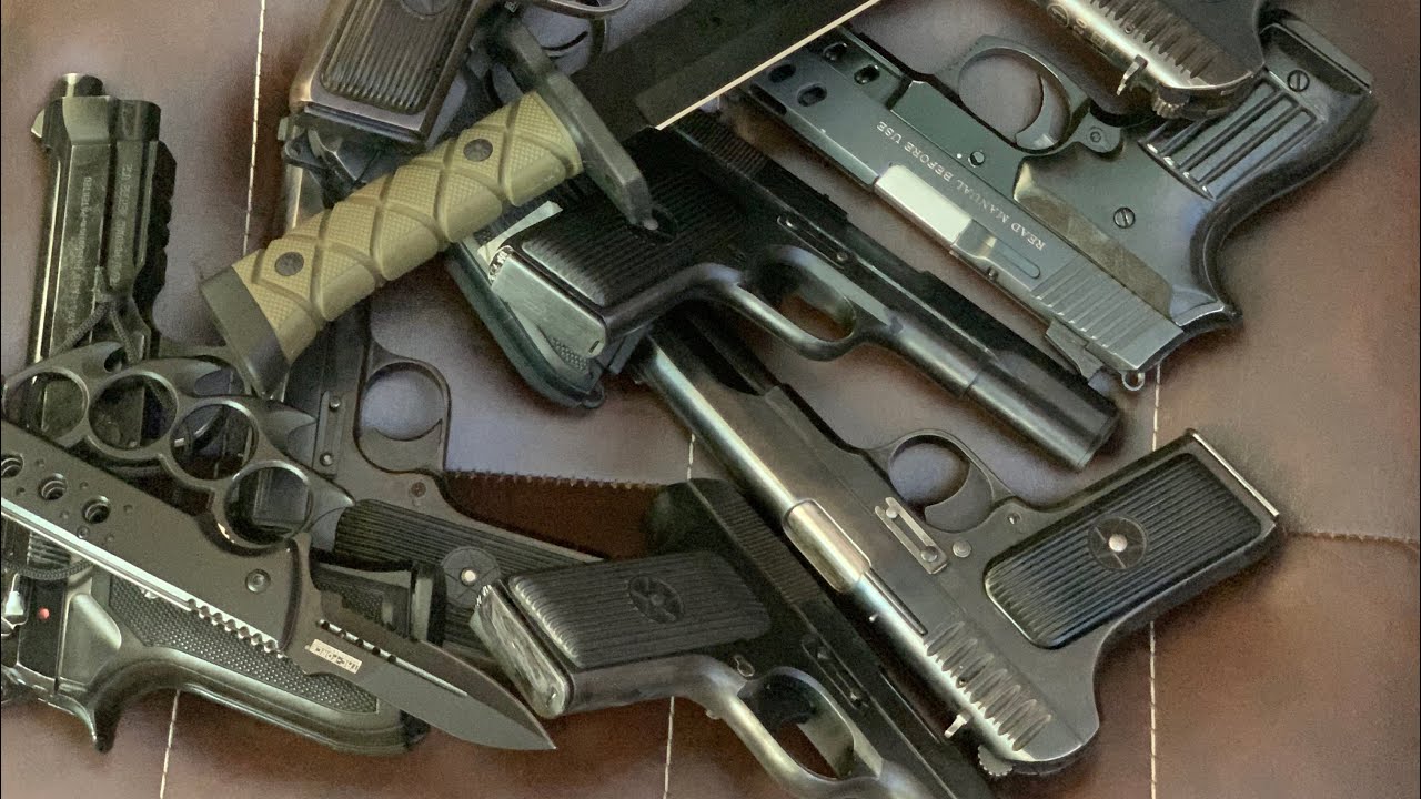 Pak made 30bore and 9mm pistol - YouTube