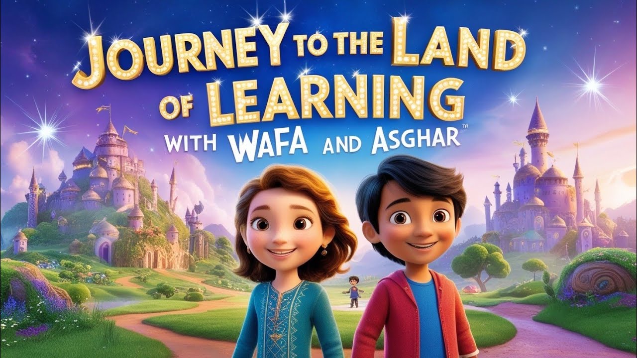 Visit to magical land, Cartoon series::kids story - YouTube