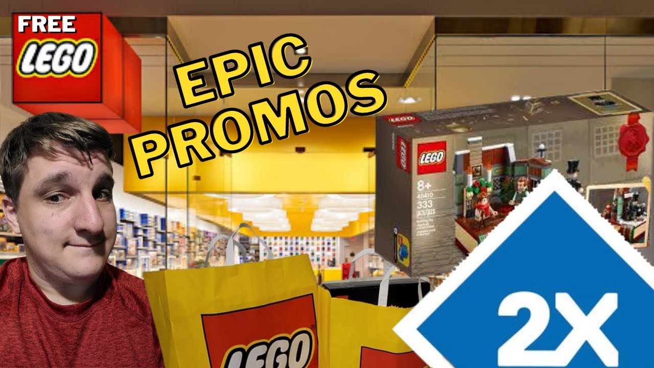 Epic Promotions 2x at LEGO Store - YouTube