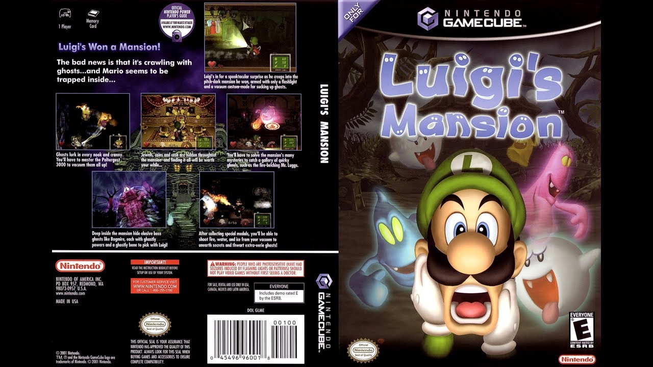 Luigis Mansion Full Game - YouTube