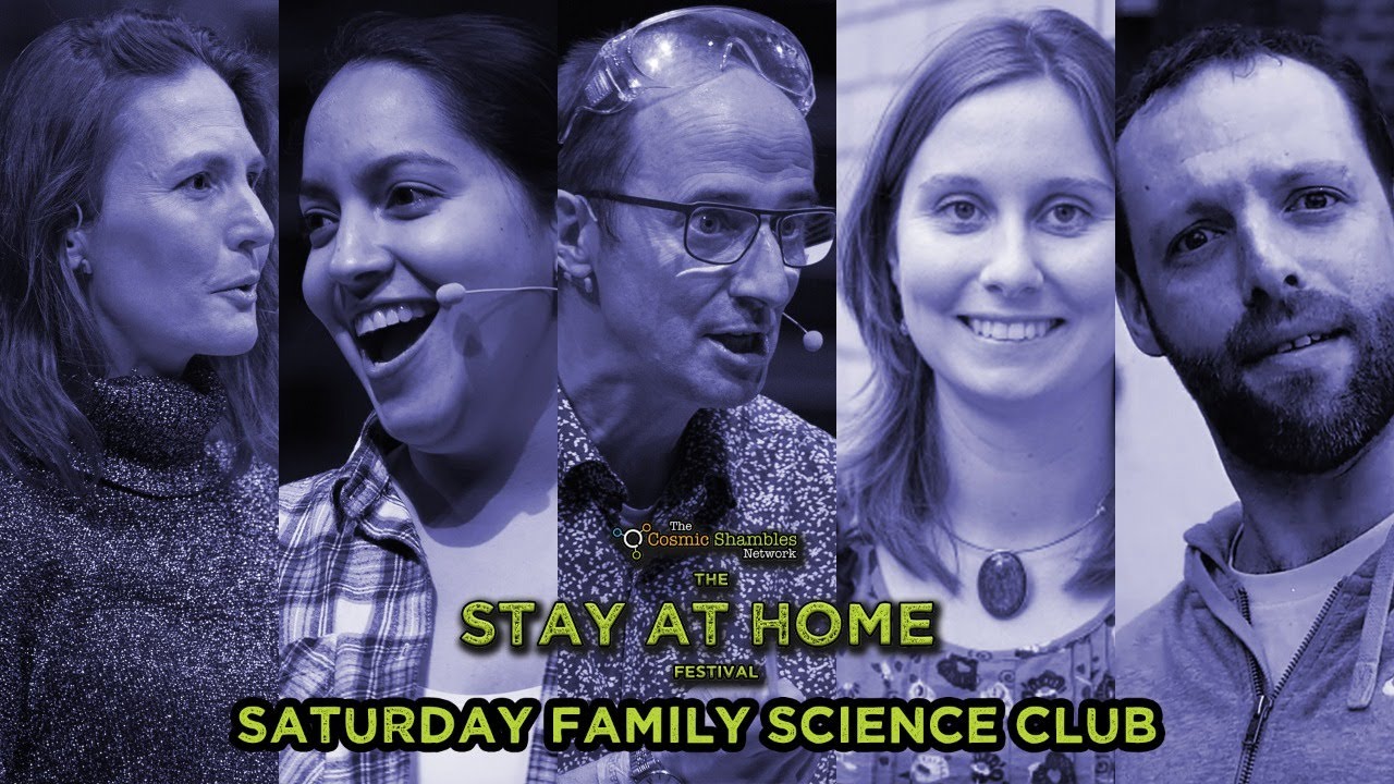 Helen Czerski's Family Science Club with Andrea Sella, Jen Gupta and ...