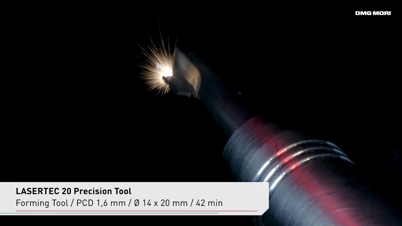 LASERTEC 20 PrecisionTool PCD Tool - YouTube