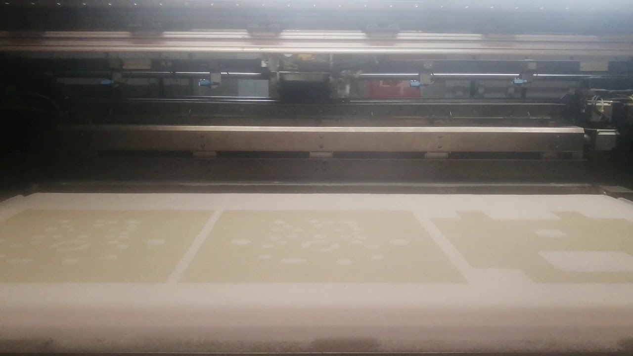 3D sand printer for sand casting - YouTube