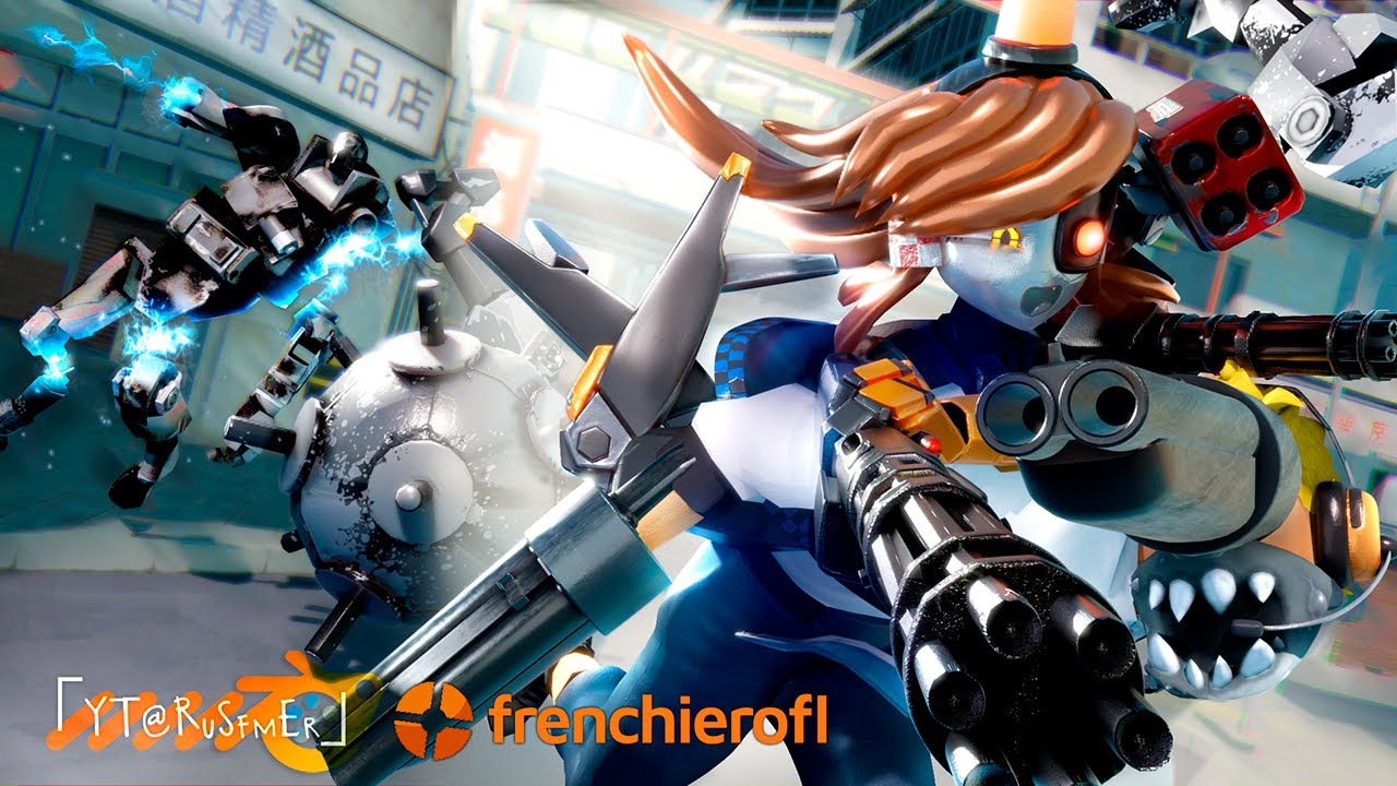 MEATSHOT MANN | Ultimate POWER of Mimi Sentry | Blender x SFM Animation ...