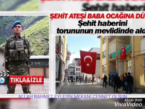 16 Mart Sehitimiz Piyade Uzman Çavuş YAŞAR ÇAKIR