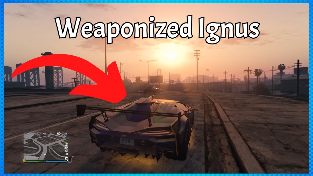 Upgrading/Test Driving the NEW Weaponized Ignus in GTA 5 Online | Xbox ...