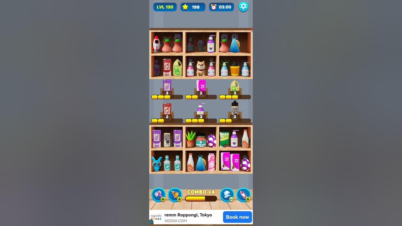 Stuff Sort - Sorting Master Level 130 Gameplay Walkthrough Android IOS - YouTube