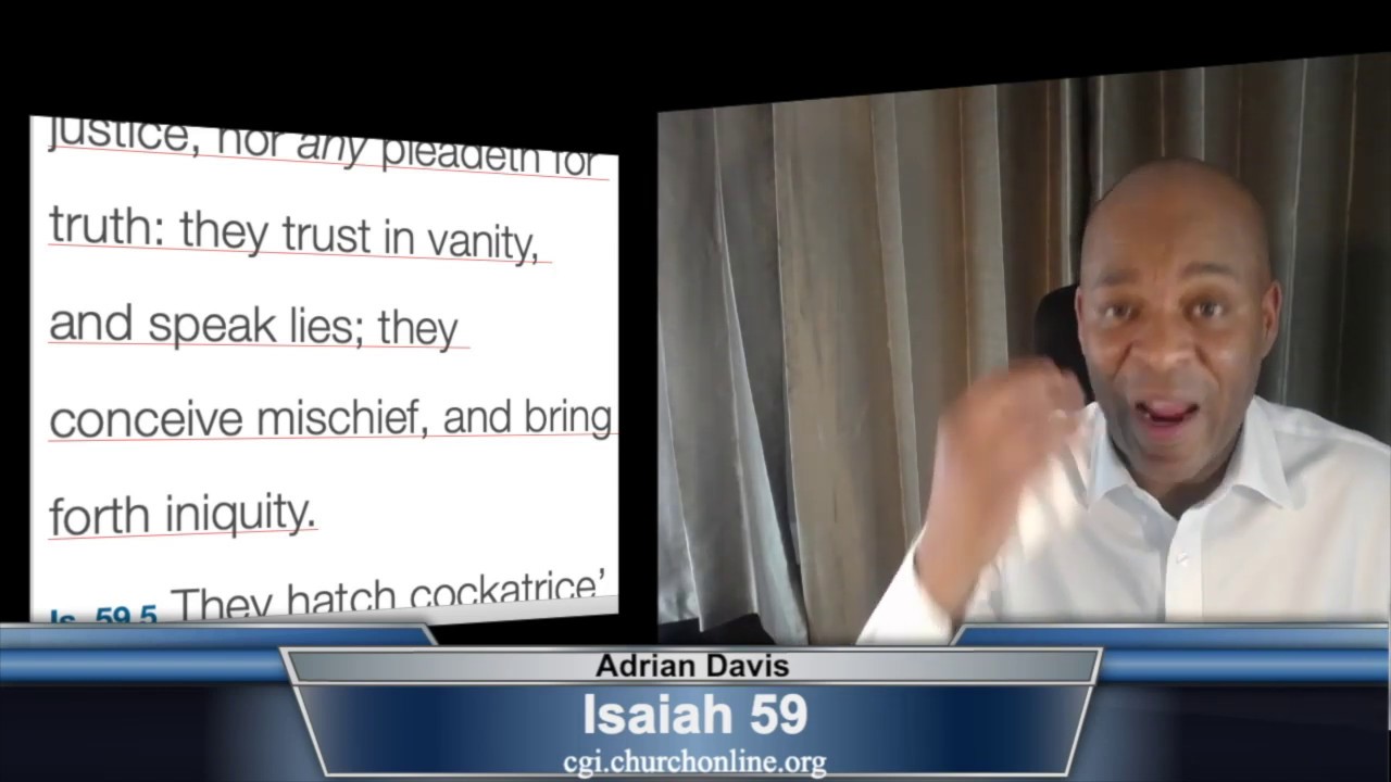 The Gospel According To Isaiah (Part 25) - Adrian Davis - YouTube