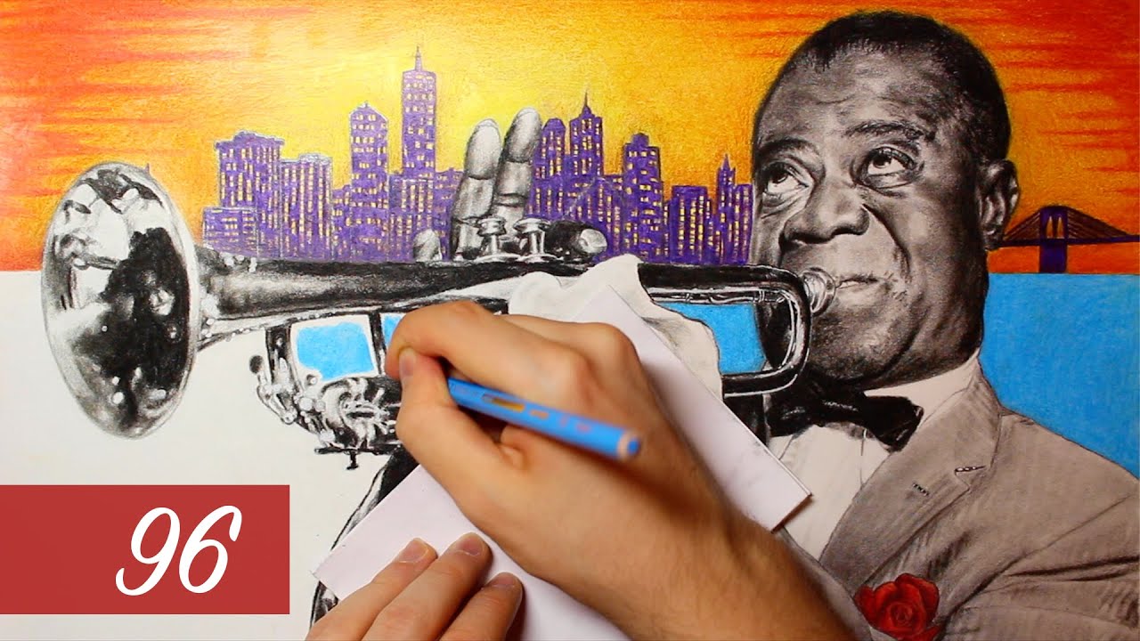 Louis Armstrong Portrait - YouTube