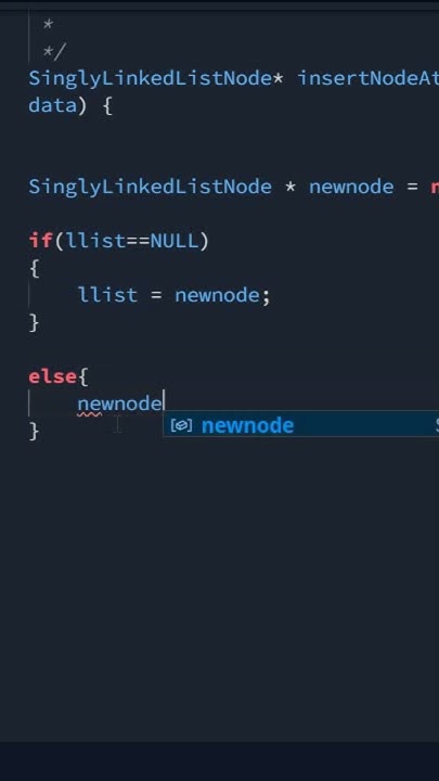 Hacker Rank | Insert a node at the head of a linked list - YouTube