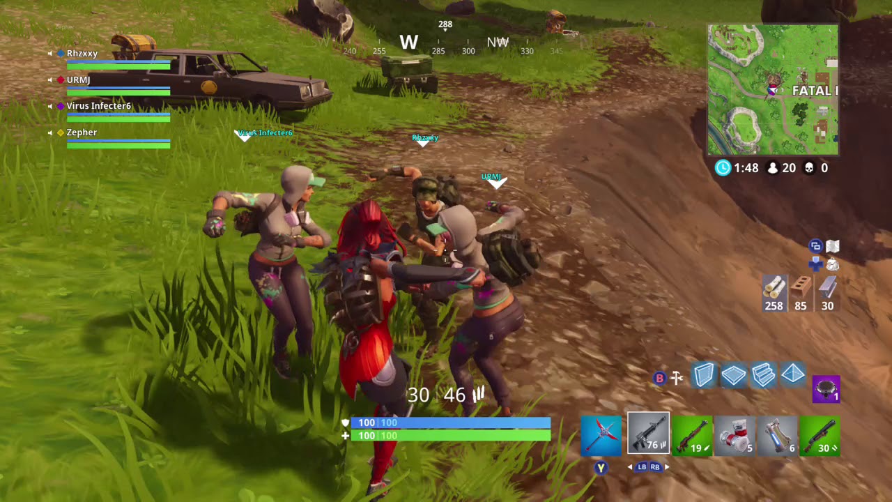 Fortnite *NEW* "Freestyle" Dance IN SYNC - YouTube