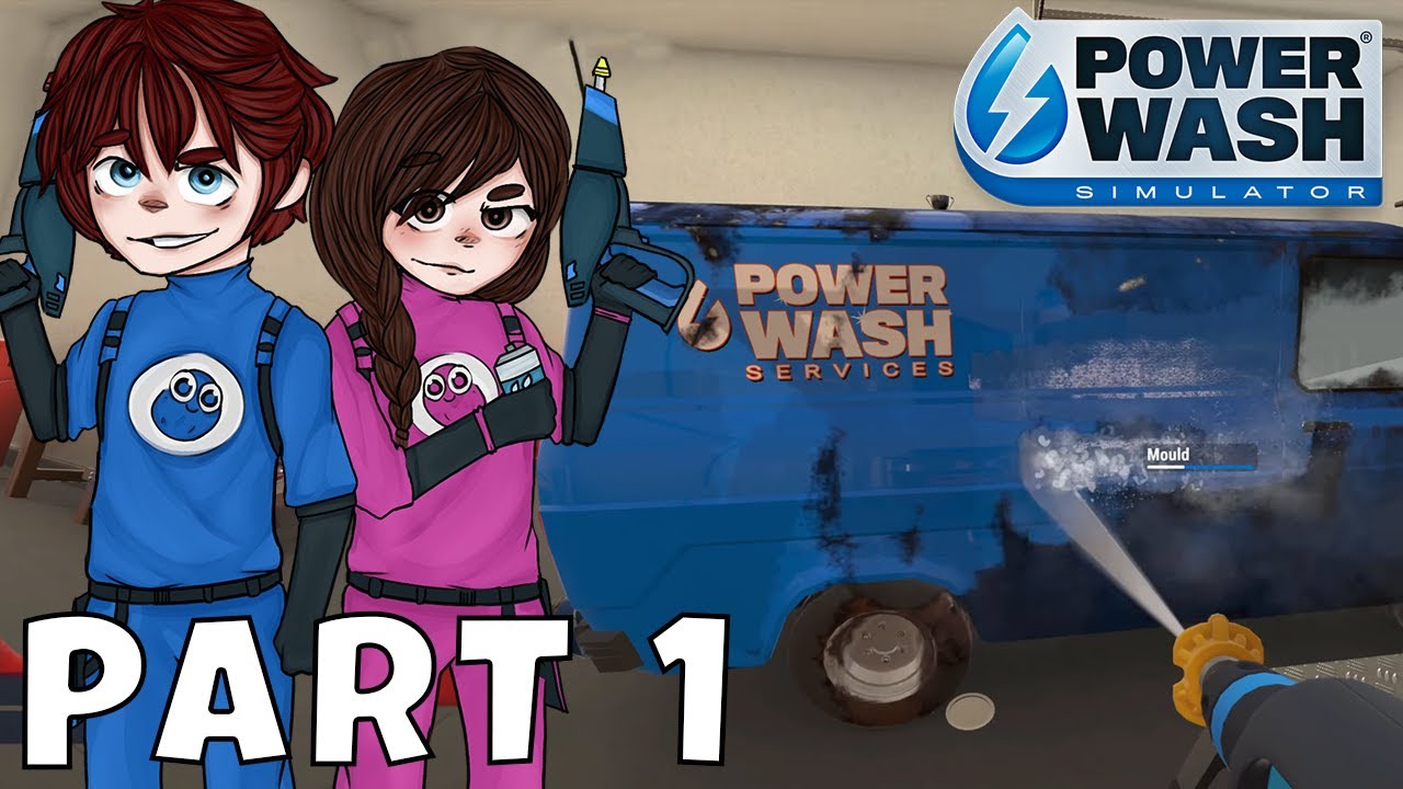 OUR FIRST WASH! - POWERWASH SIMULATOR Co-op Let's Play Part 1 (1440p ...
